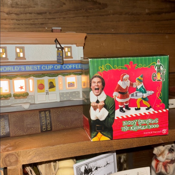 Department 56 | Holiday | Buddy The Elf Saves The Kringle 300 Dept 56 ...